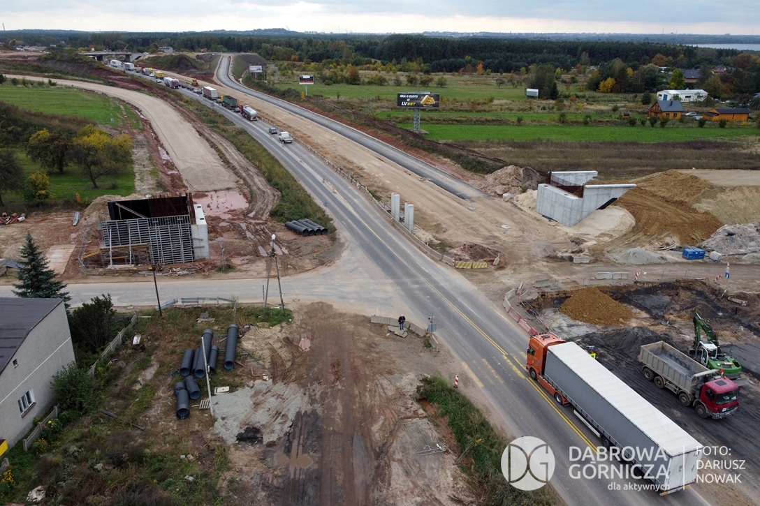 Przebudowa dąbrowskiego odcinka drogi krajowej nr 1 w drogę ekspresową - Dąbrowa Górnicza
